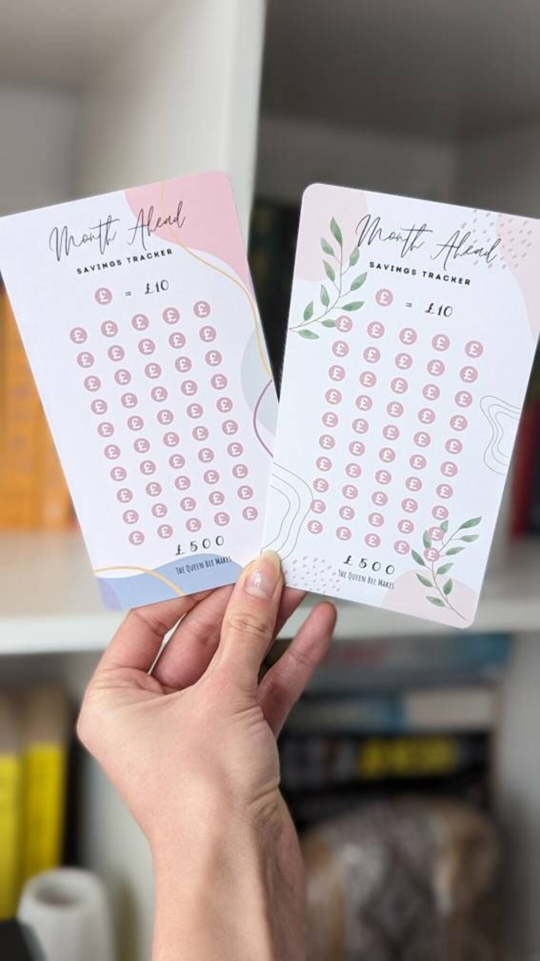 Month Ahead Money Saving Tracker / Boho & Pastel - Etsy UK