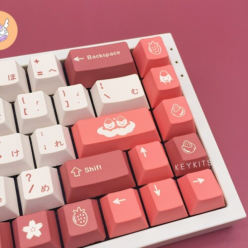 Milk Keycap Set 140 Piece Cherry Profile PBT Subdye - Etsy