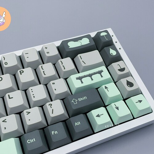 Milk Keycap Set 140 Piece Cherry Profile PBT Subdye - Etsy