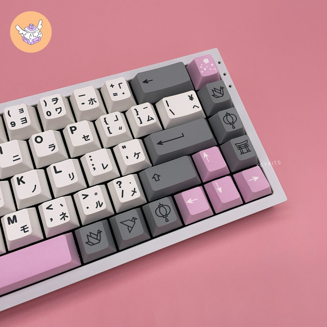 Hiragana Fuji Mountain Japan Keycap Set 155 Piece Cherry | Etsy