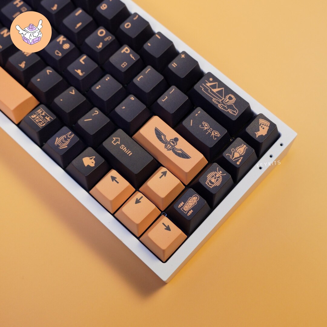 Pharaoh Keycap Set 129 Piece Cherry Profile PBT Subdye - Etsy
