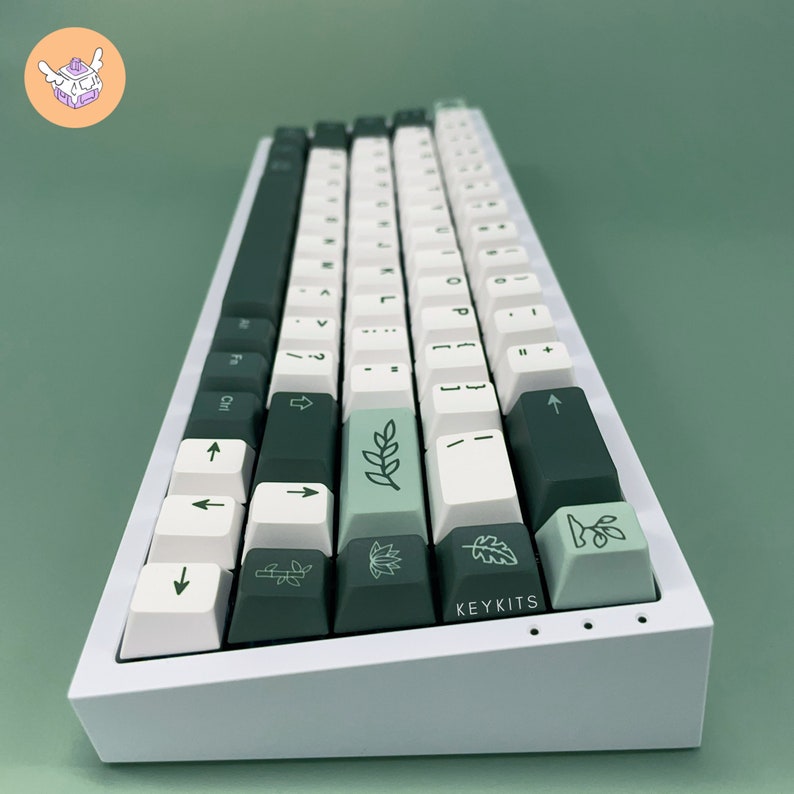 Botanical Keycap Set 132 Piece Cherry Profile PBT Subdye - Etsy
