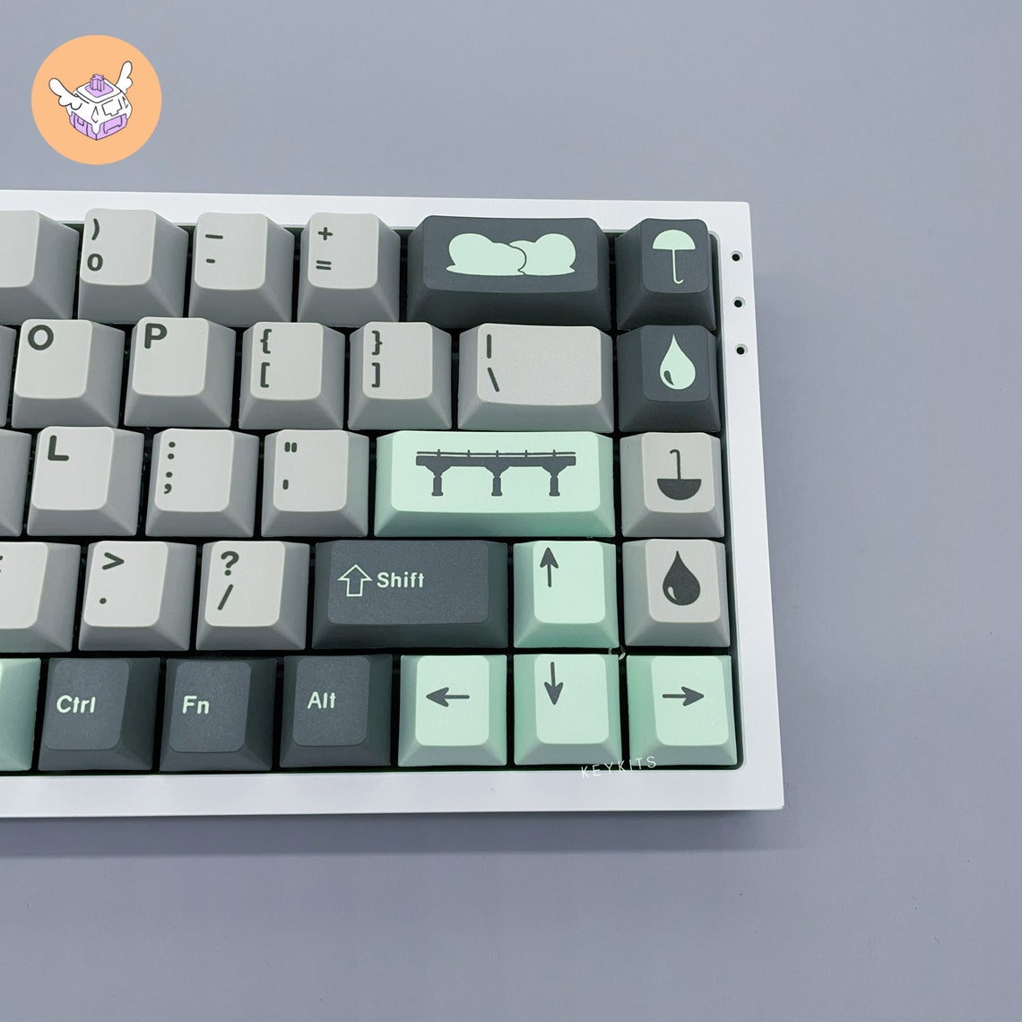 Rainy Day Keycap Set 140 Piece Cherry Profile PBT Subdye - Etsy