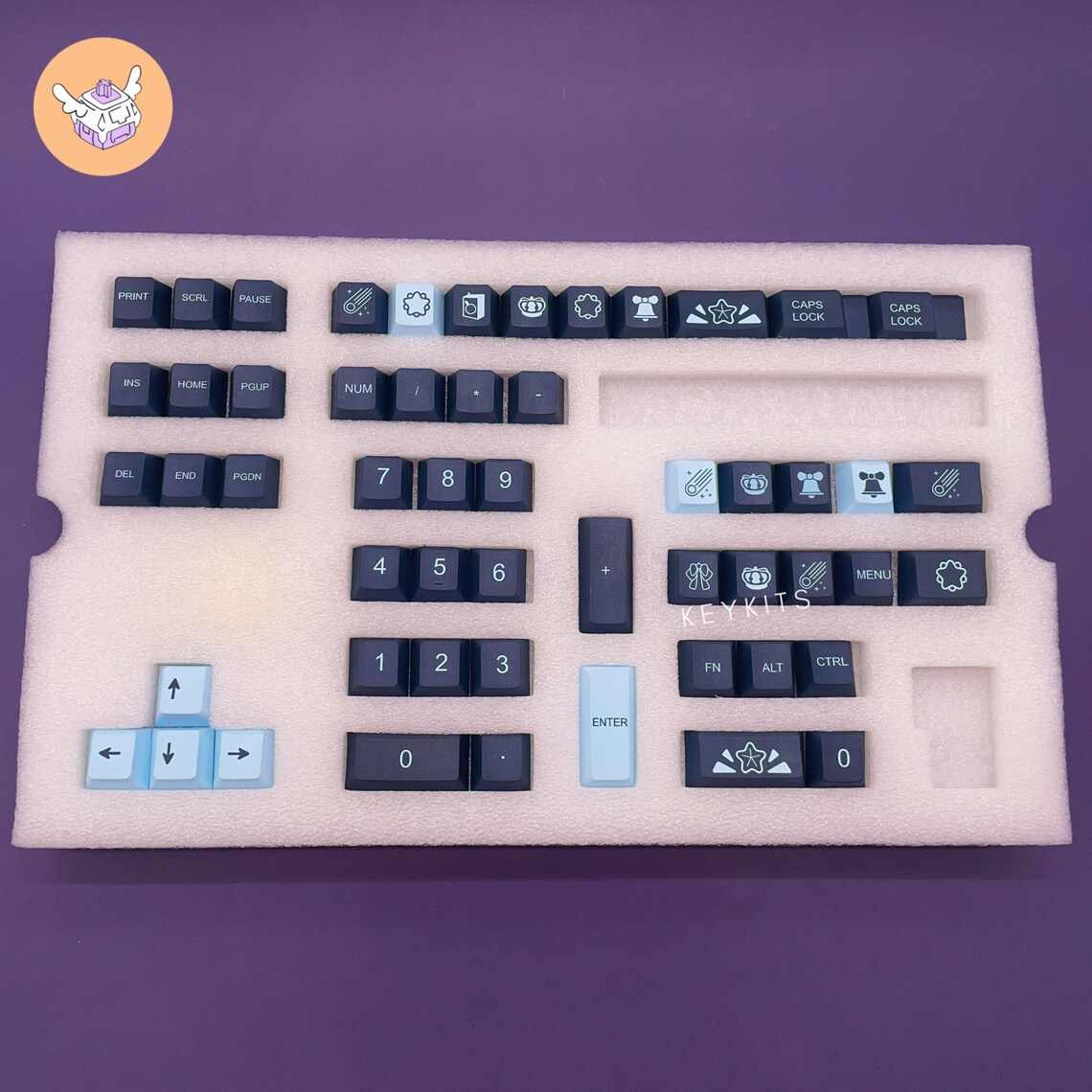 Comet Astronomy Keycap Set 128 Piece Cherry Profile PBT - Etsy