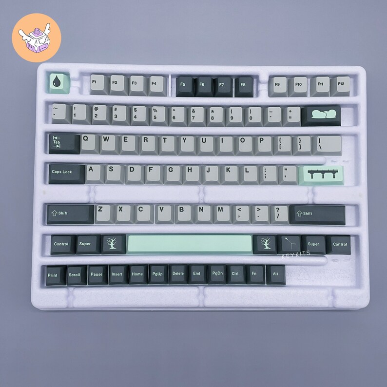 Rainy Day Keycap Set 140 Piece Cherry Profile PBT Subdye - Etsy