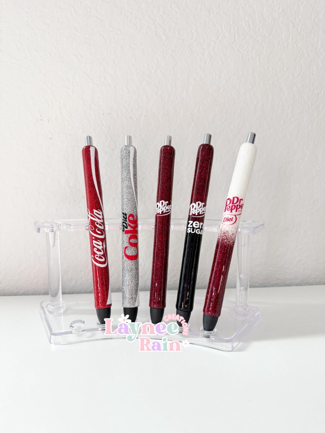 Soda Pens| Epoxy Glitter Pens| Glitter Pens| Diet Soda Pen| Drink Pens ...