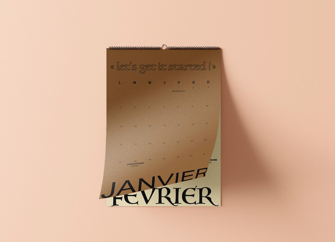 2021 PERSONALIZED CALENDRIERS PERSONALIZED Calendars - Etsy