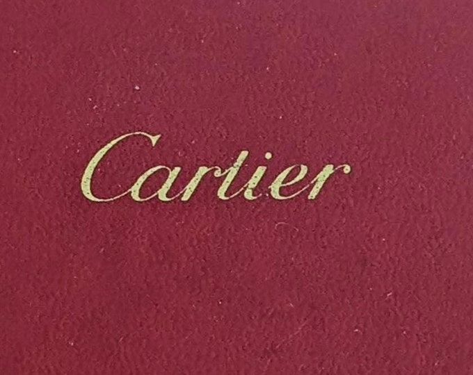 Set of Vintage Cartier Note Cards, Includes Envelopes, Retro Stationery ...