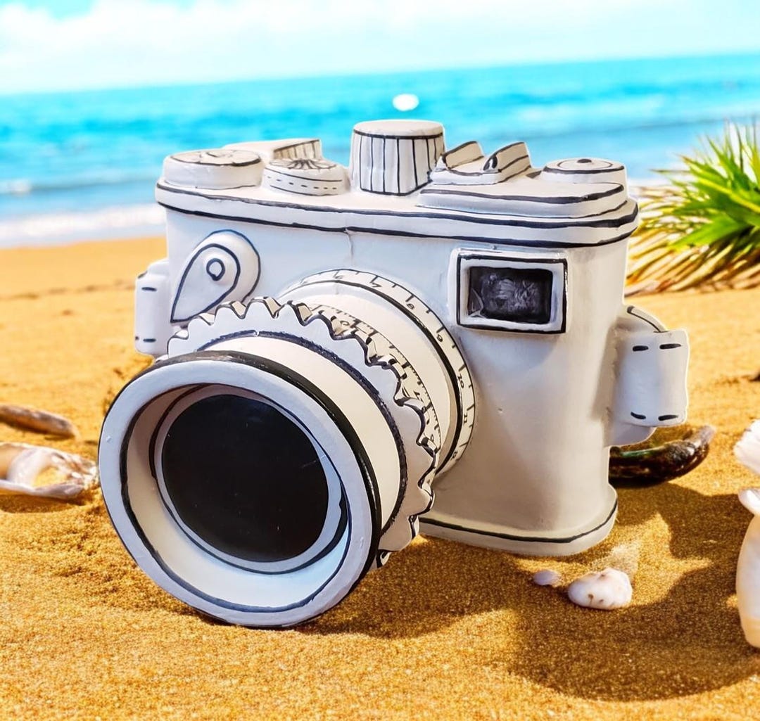 Vintage Camera Figurine Decoration, Photography Lover Gift, Retro ...