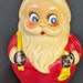 Vintage Musical Roly Poly Santa, Retro Christmas Decor, Holiday ...