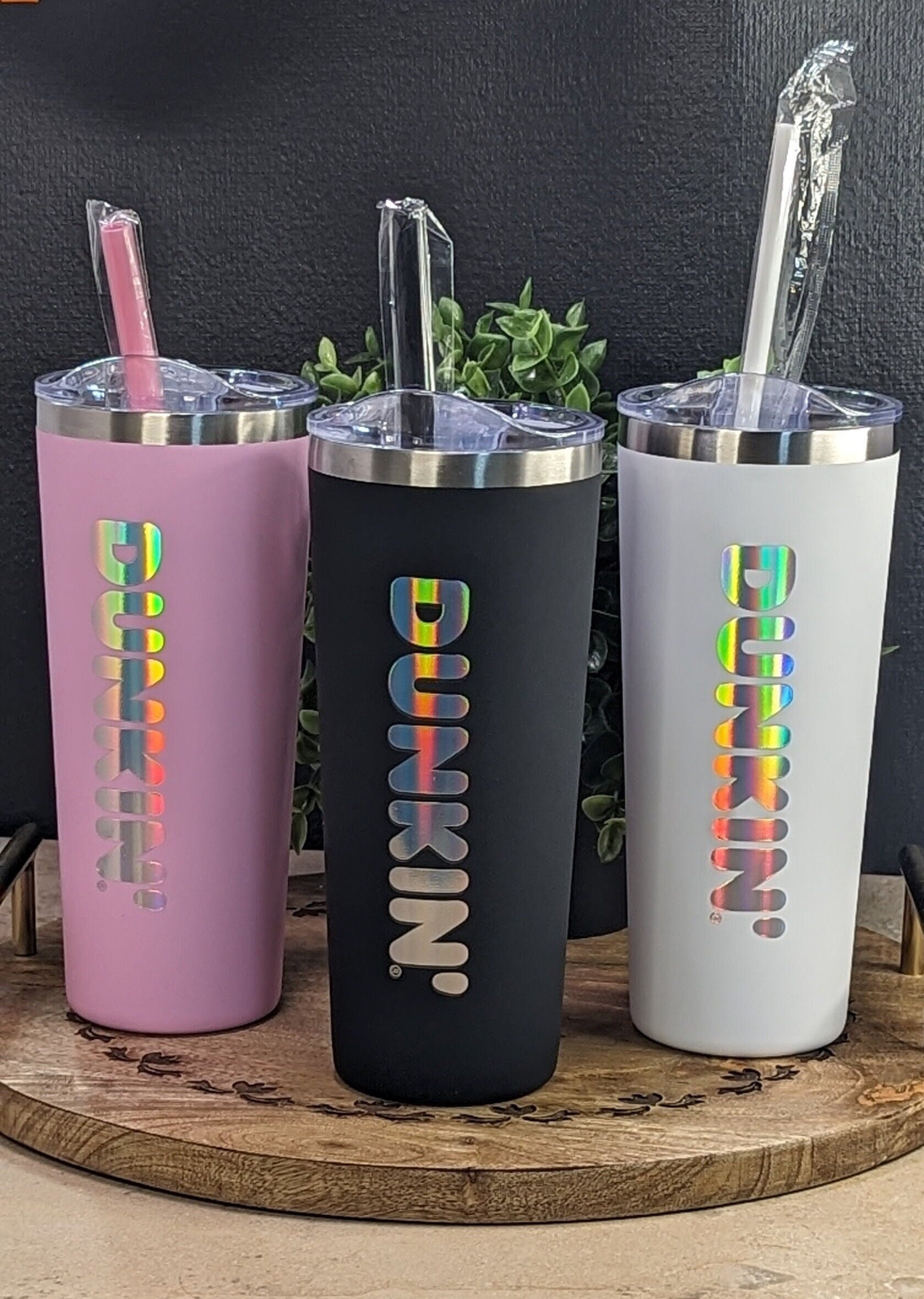 Dunkin Donuts Tumblers - 20oz - Stainless Steel Insulated Travel ...