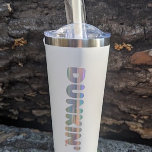 Dunkin Donuts Tumblers 20oz Stainless Steel Insulated Travel Tumbler ...