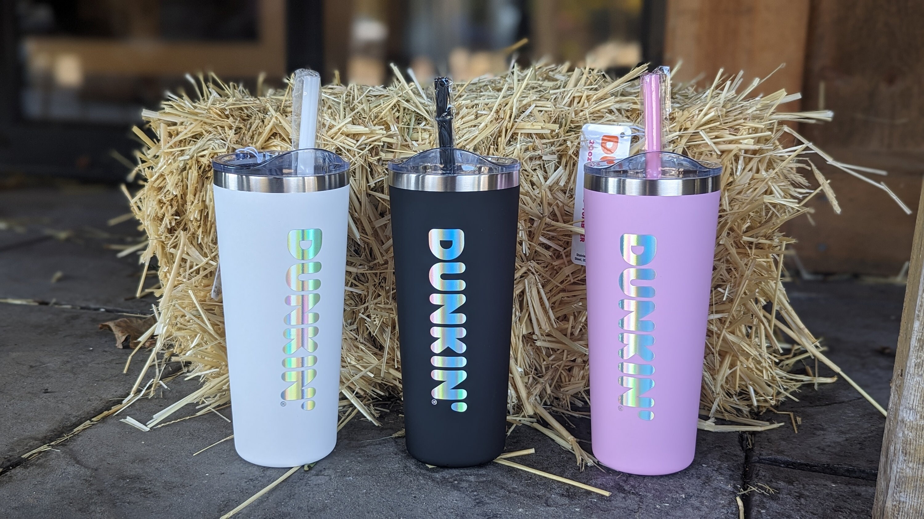 Dunkin Donuts Tumblers - 20oz - Stainless Steel Insulated Travel ...