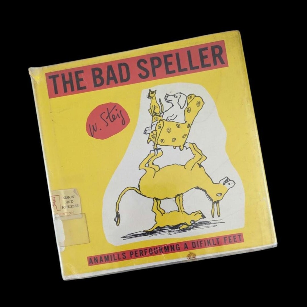 Vintage First Edition the Bad Speller Hardcover, Rare Book, Collectible ...