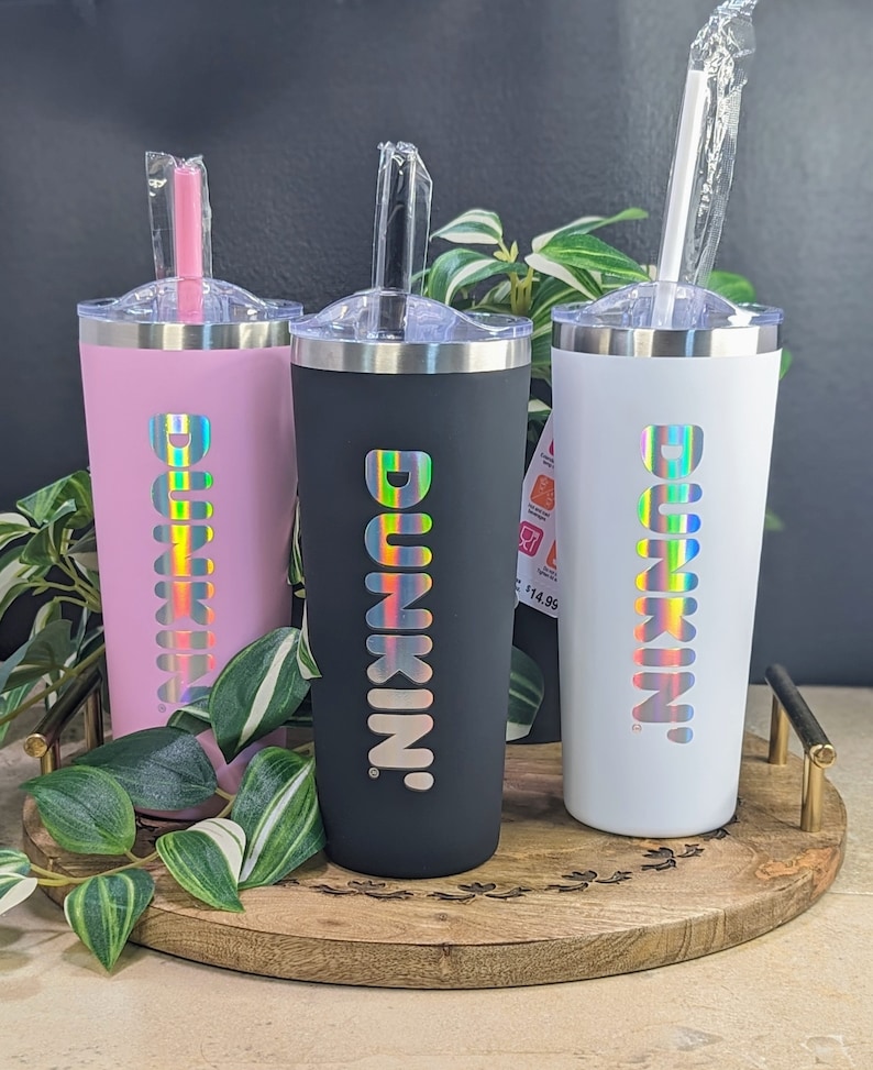 Dunkin Donuts Tumblers - 20oz - Stainless Steel Insulated Travel ...