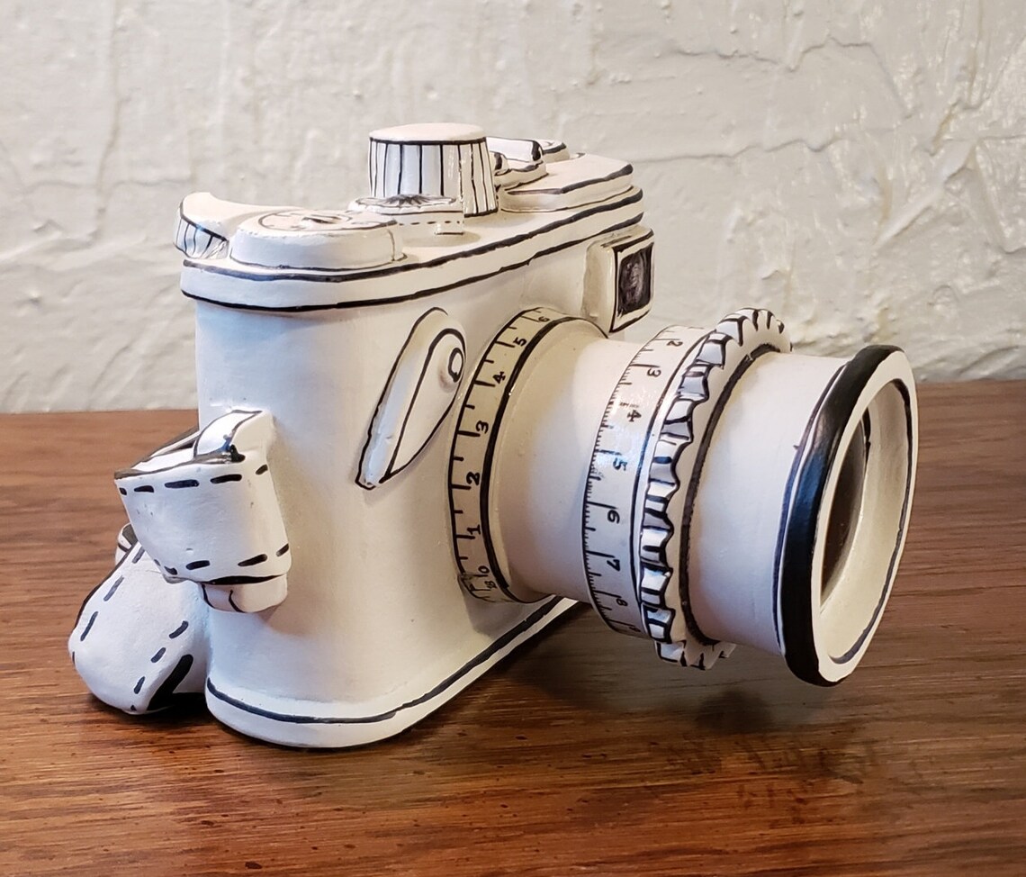 Vintage Camera Figurine Decoration, Photography Lover Gift, Retro ...