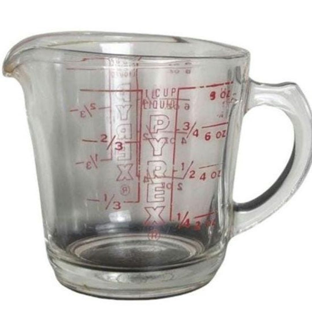 Vintage PYREX 1 Cup Measuring Cup - Etsy