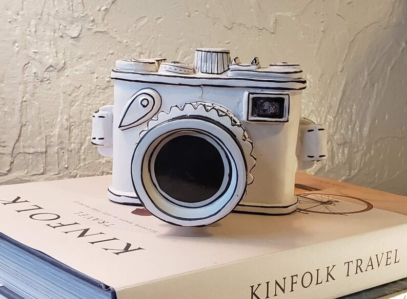 Vintage Camera Figurine Decoration, Photography Lover Gift, Retro ...