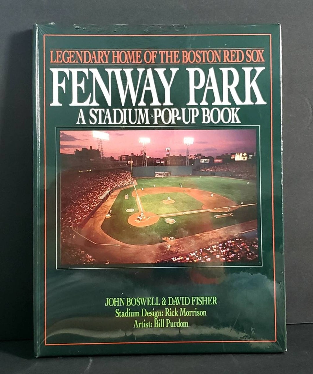 Fenway Park Stadium Book Boston Red Sox - Etsy UK