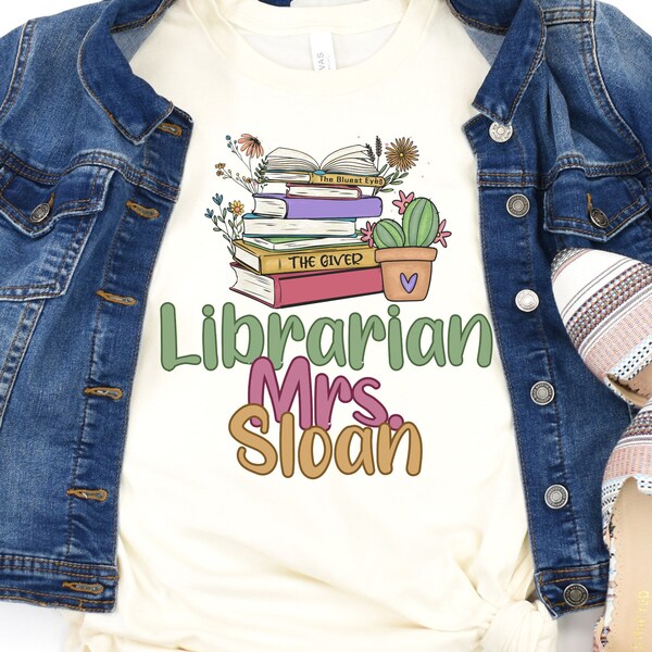 Librarian T Shirt - Etsy