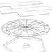 Circular Deck Foundation 4V Domes and Yurts (3 Sizes: 23', 30', 40 ...