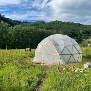 20ft / 6m Geodesic Dome DIY Build Plans (imperial and Metric) - Etsy