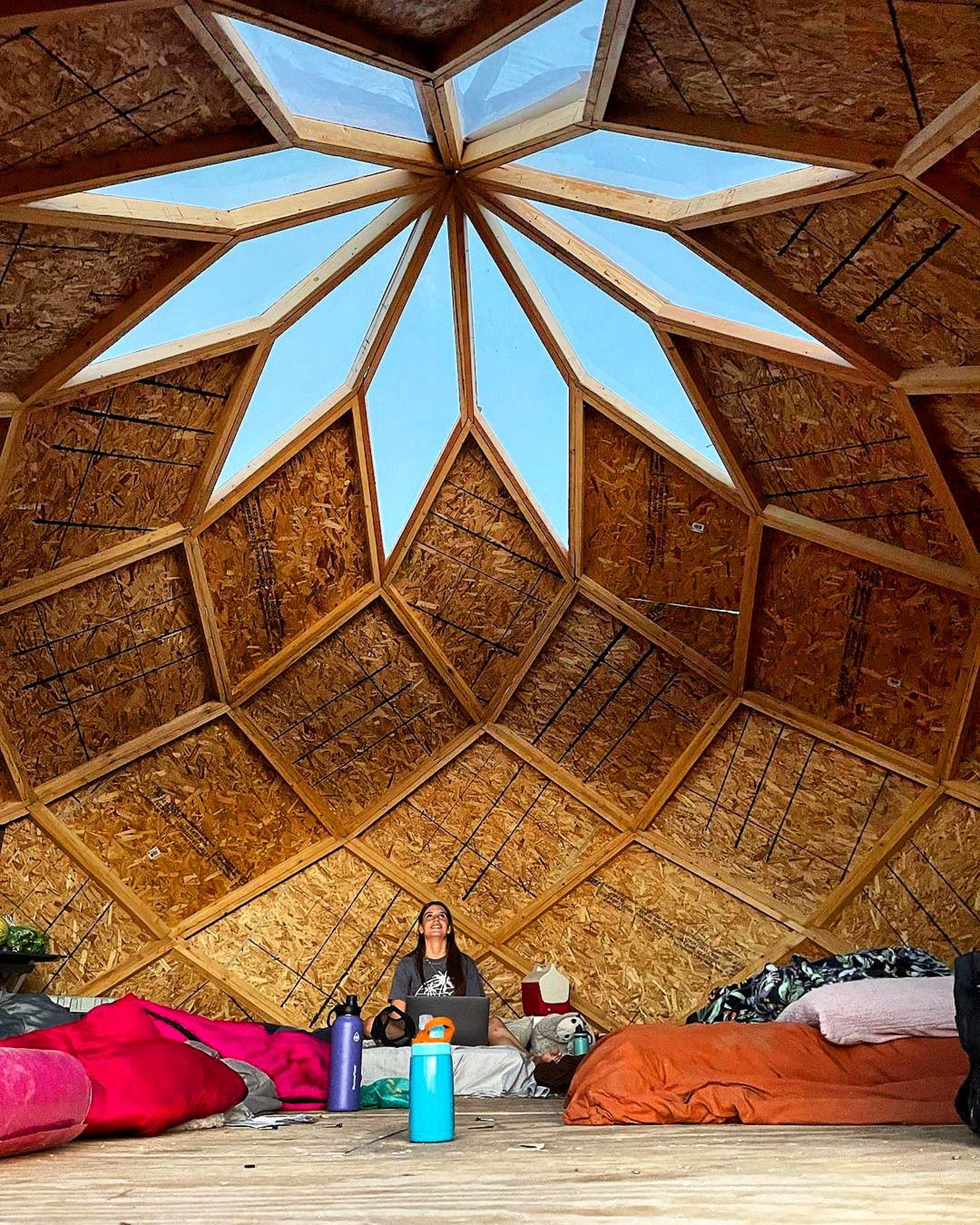 20' / 6m Zome Plans! Geodesic Dome DIY Build Plans NO HUBS (imperial ...