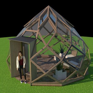 ALL PLANS Geodesic Dome DIY Build Plans No Hubs imperial and Metric - Etsy