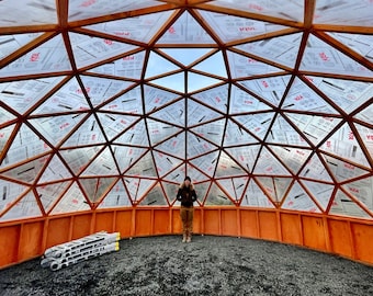 ALL PLANS Geodesic Dome DIY Build Plans No Hubs imperial and Metric - Etsy