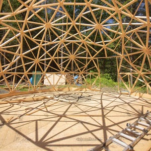 30ft / 9m Geodesic Dome DIY Build Plans (imperial and Metric) - Etsy Canada