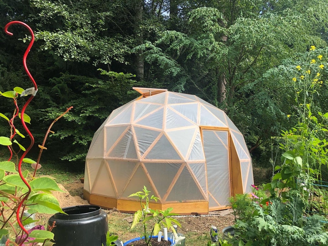 15ft / 4.5m Geodesic Dome DIY Build Plans NO HUBS imperial - Etsy