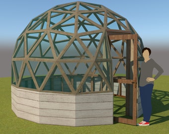ALL PLANS Geodesic Dome DIY Build Plans No Hubs imperial and Metric - Etsy