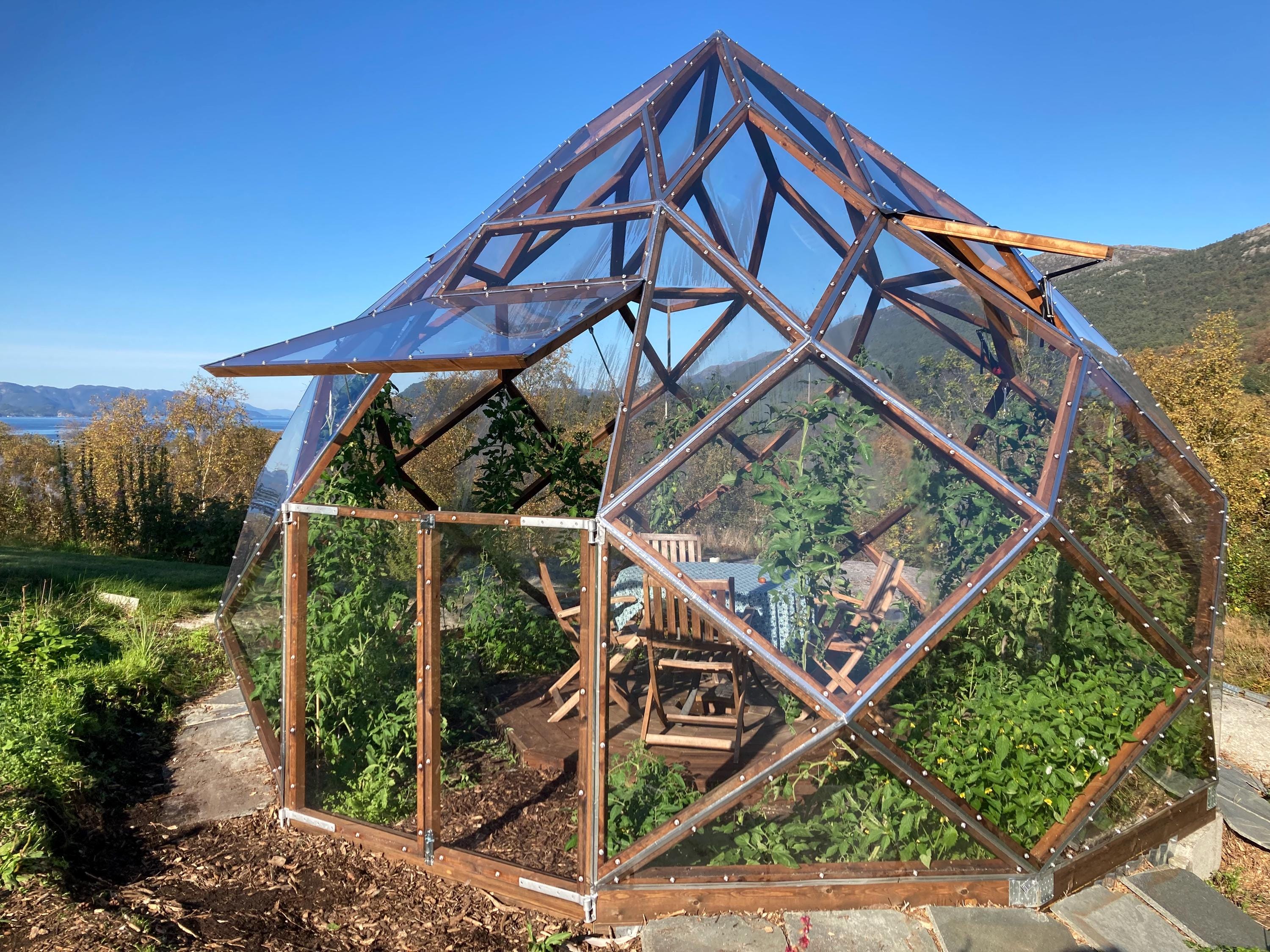 16ft / 5m Zome! Geodesic Dome DIY Build Plans NO HUBS (imperial and ...