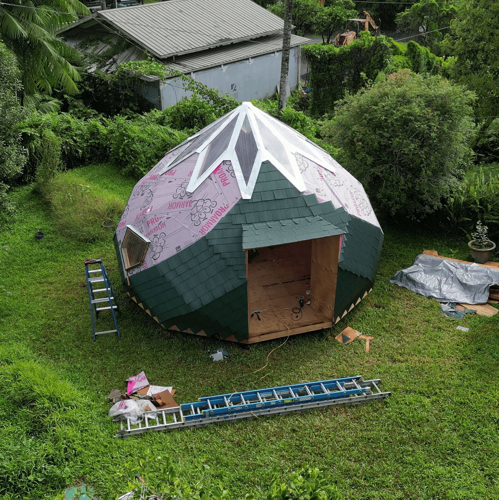 20' / 6m Zome Geodesic Dome DIY Build Plans NO HUBS - Etsy Australia
