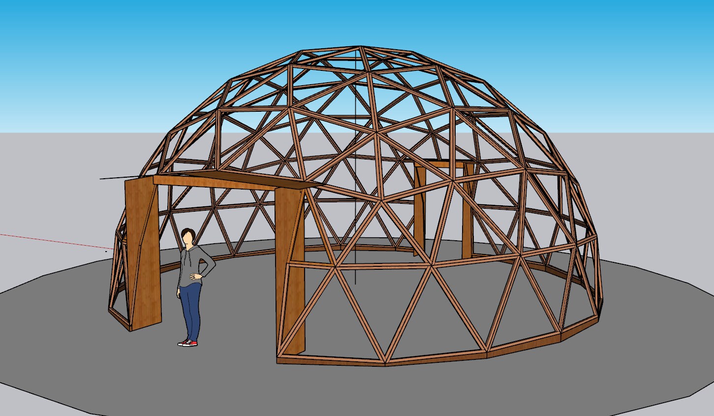 30ft / 9m Geodesic Dome DIY Build Plans NO HUBS imperial and - Etsy