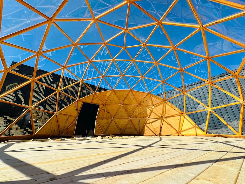 30ft / 9m Geodesic Dome DIY Build Plans (imperial and Metric) - Etsy
