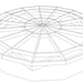 Circular Deck Foundation 4V Domes and Yurts (3 Sizes: 23', 30', 40 ...