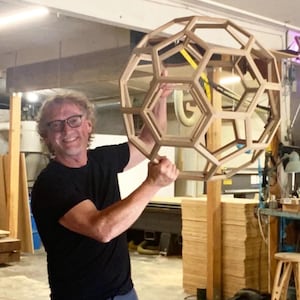 The Beginner Bucky Ball! Simple Geodesic Dome DIY Build Plans NO HUBS ...