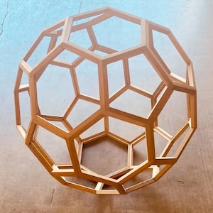 The Beginner Bucky Ball! Simple Geodesic Dome DIY Build Plans NO HUBS ...