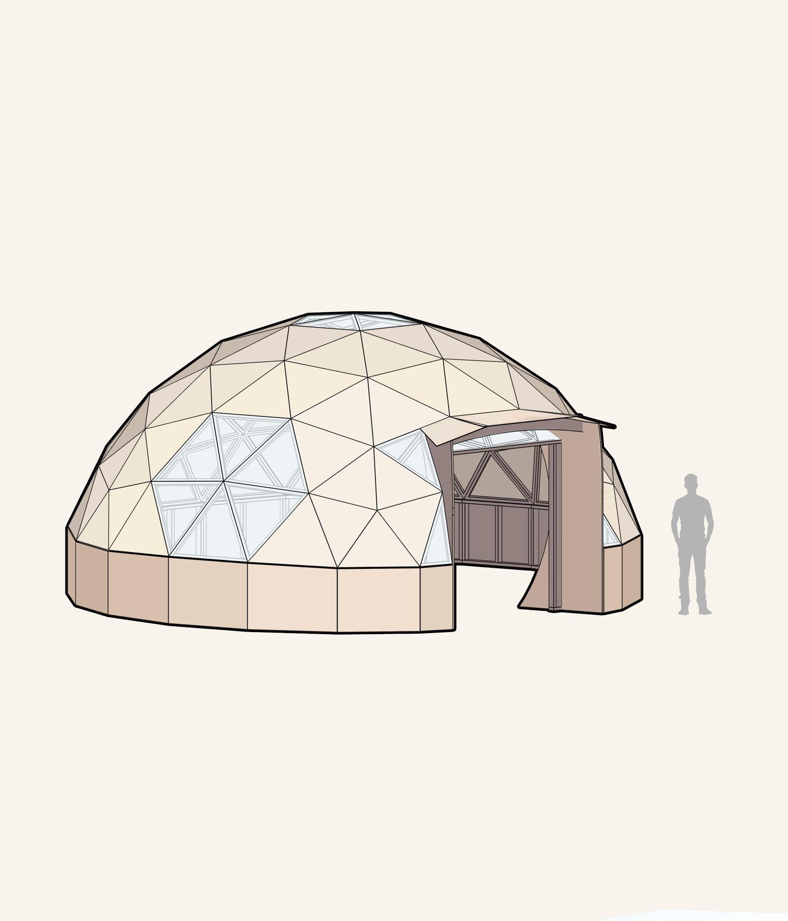 23ft / 7m Dome Geodesic Dome DIY Build Plans (imperial and Metric) - Etsy