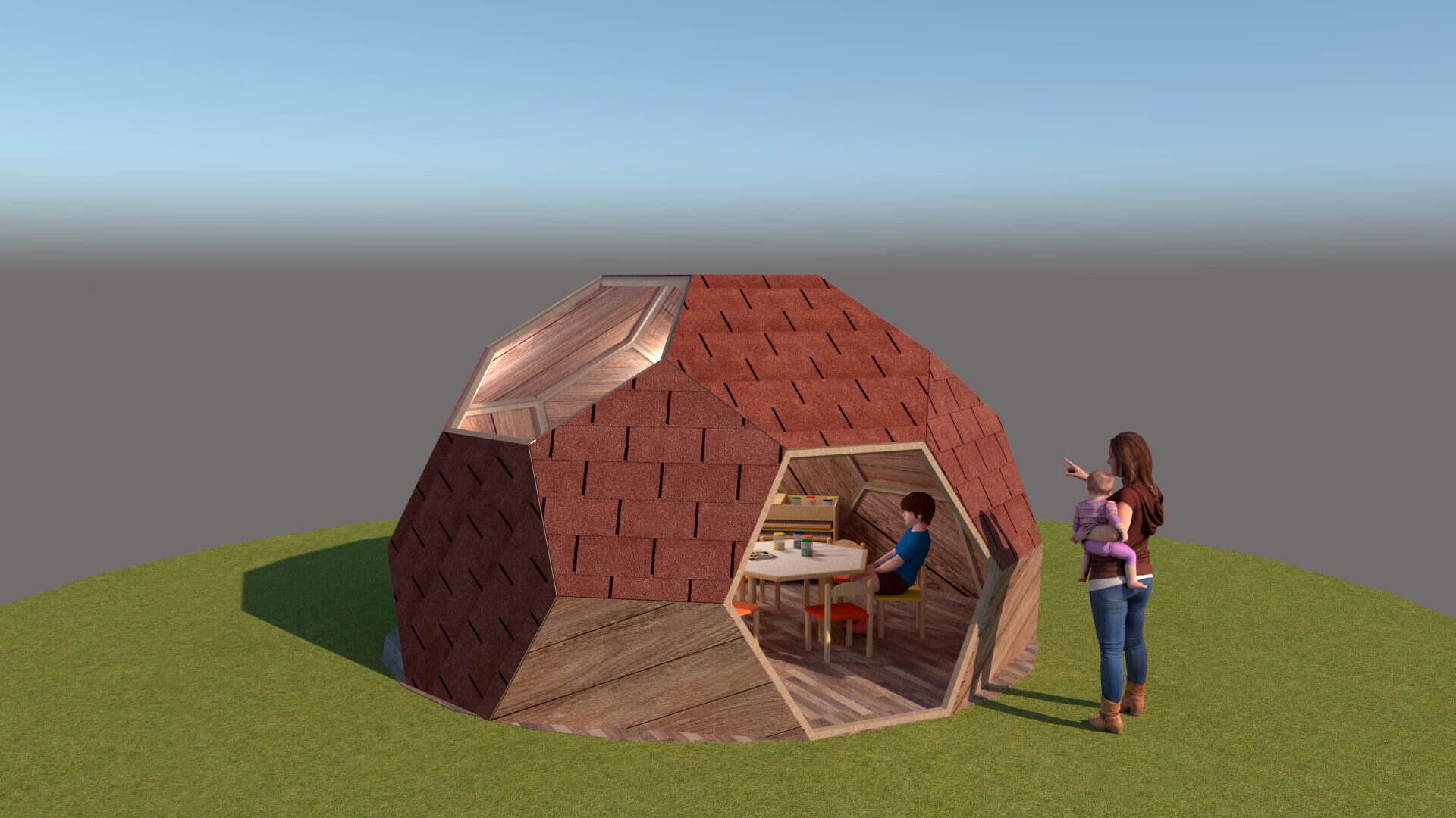 The Beginner Bucky Ball Simple Geodesic Dome DIY Build Plans - Etsy