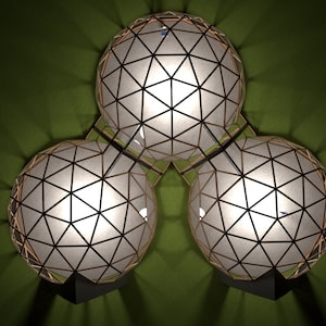 DOMESTEAD PACK - Combination Geodesic Dome DIY Build Plans No Hubs ...