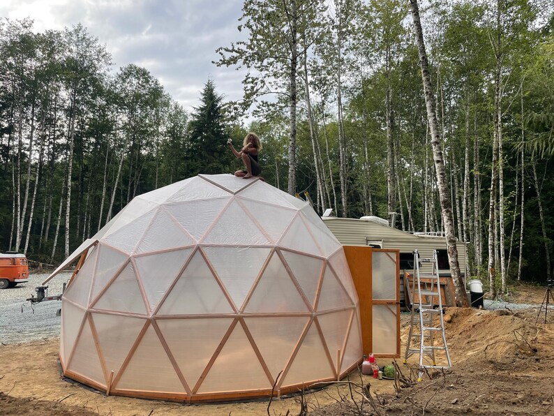 ALL PLANS Geodesic Dome DIY Build Plans No Hubs imperial - Etsy Canada