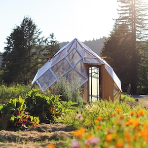 16ft / 5m Zome! Geodesic Dome DIY Build Plans NO HUBS (imperial and ...