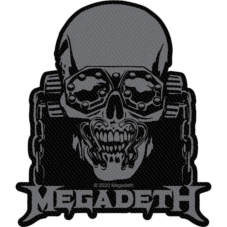 Megadeth Vic Rattlehead Cut Out Sew on Patch Thrash Metal Band - Etsy