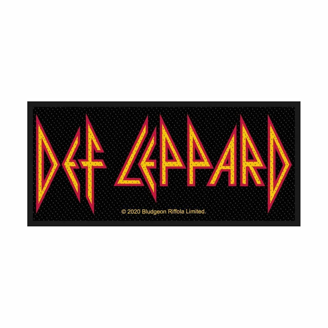 Def Leppard Classic Logo Sew on Patch Official Licensed Heavy Metal ...