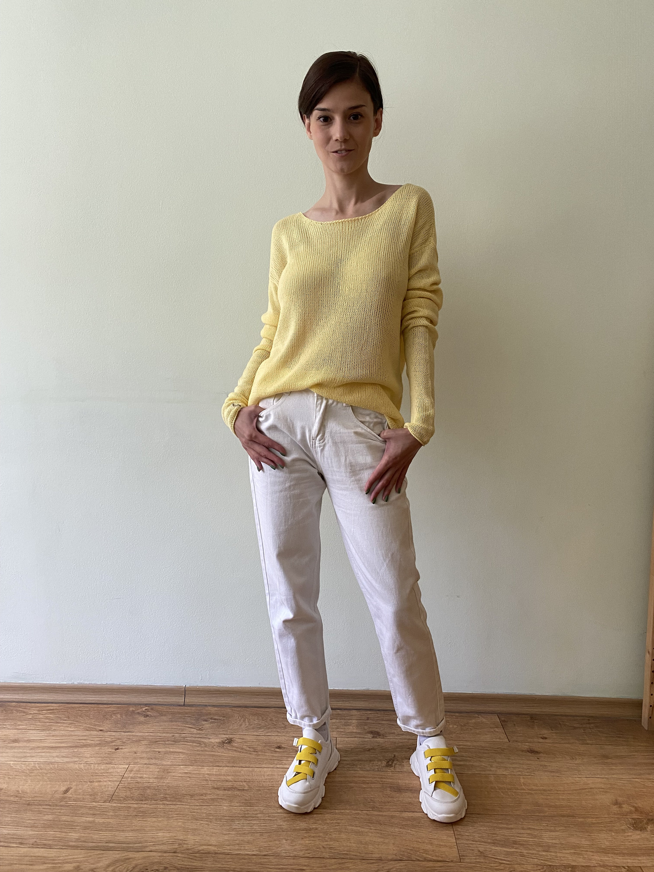 Cotton Knit Sweater in Multiple Colors and Sizes. See-through - Etsy