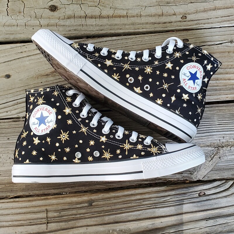 Galaxy Converse - Etsy