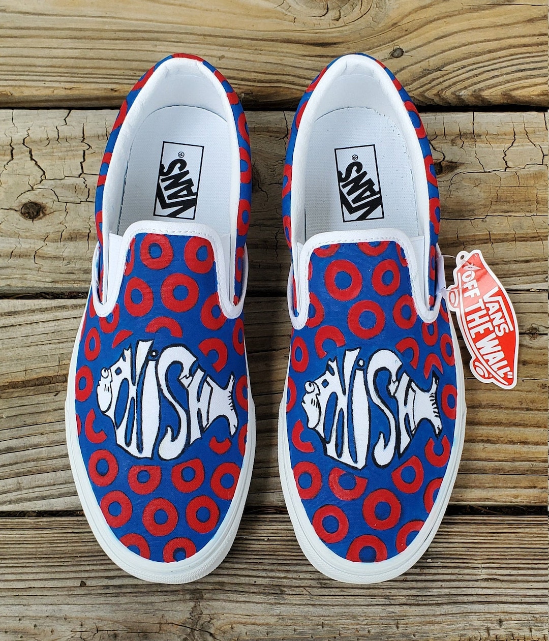 Phish Hand Painted Custom Shoes, Vans, Converse, Air Force Ones - Etsy