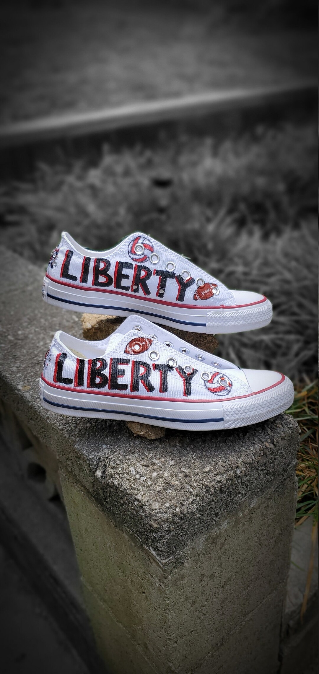 School Spirit Shoes, High School Custom Shoes, Your School Custom Shoes ...